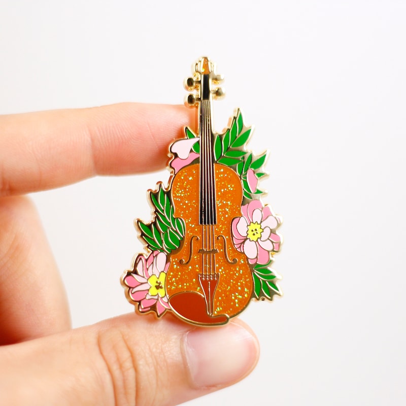 Music Enamel Pin - Etsy