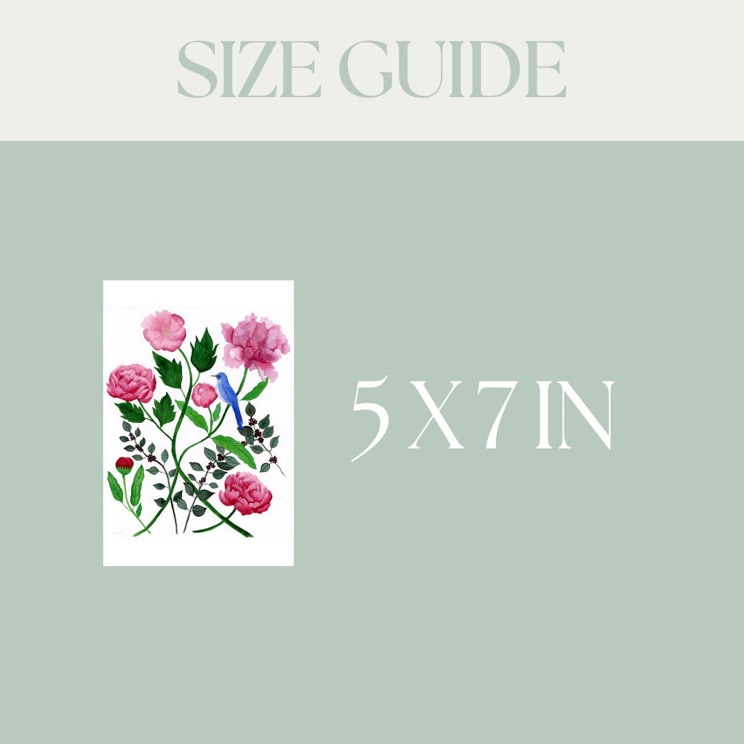 Mini Prints Set | Watercolor Art Mini Print Set | Cute Mini Prints ...