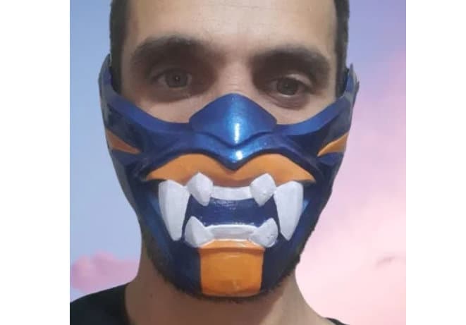 Valorant Yoru Mask Digital Stl File , Valorant Mask Stl Files for ...