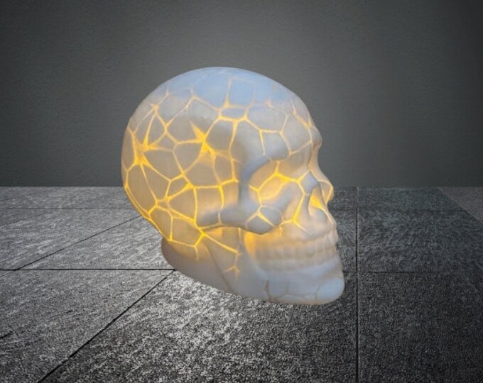 Skull Lamp - 3D Stl Printable - Etsy Canada