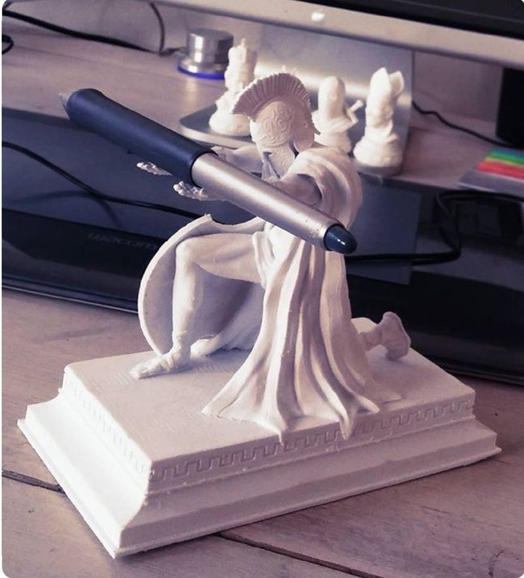 Spartan Pen Holder Stl Files for 3dprinter - Etsy