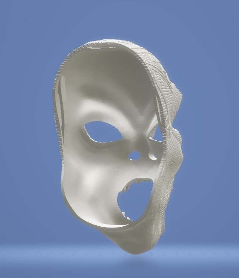 M'baku Warrior Falls Mask STL File - Highly Detailed 3D Printable Mask ...