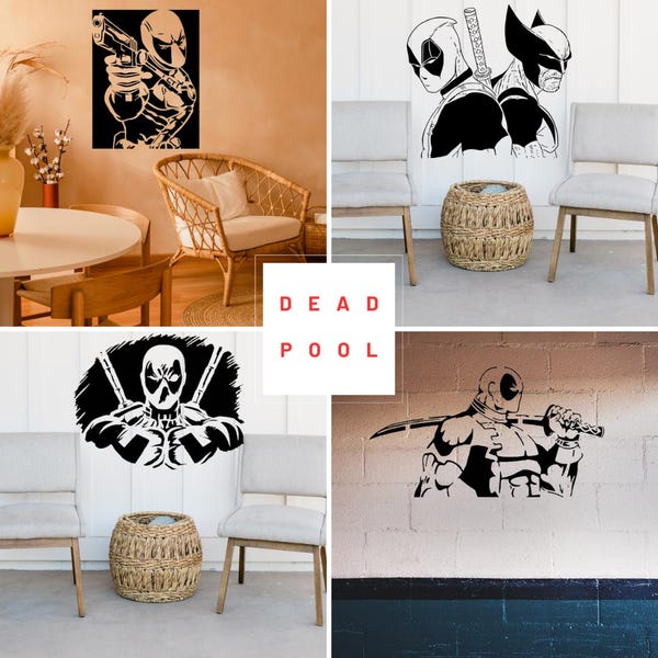 Deadpool Decor - Etsy