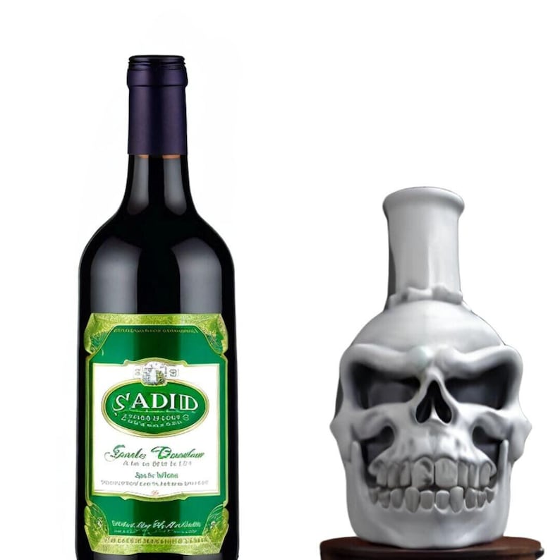 Wine Bottle Holder STL File 3D Printer Model for Stylish Bottle Display ...