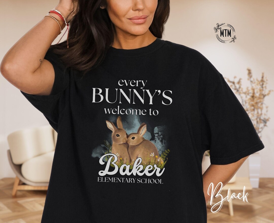 Custom Comfort Colors Easter Staff Appreciation Shirt for School ...