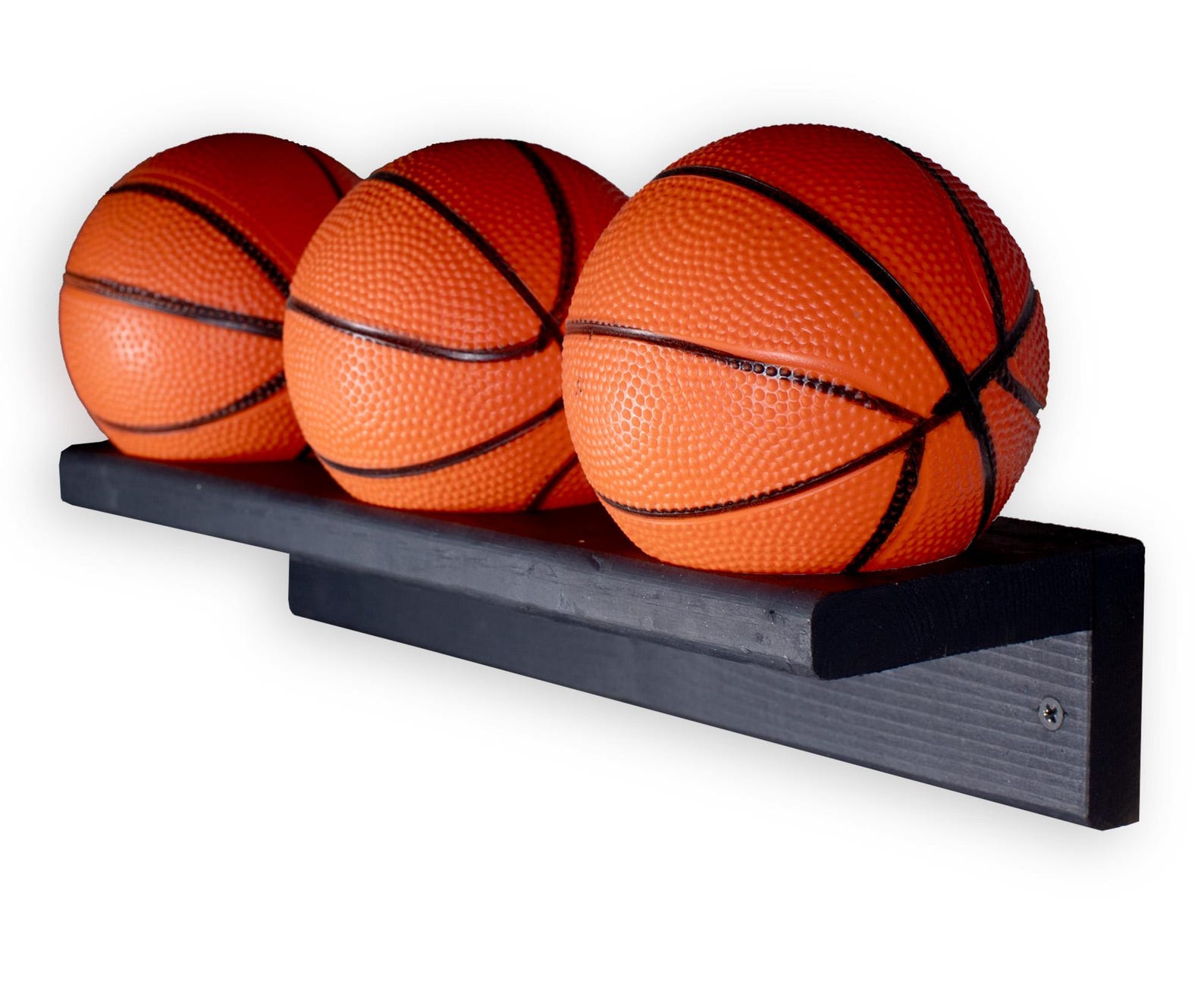 Handcrafted Mini Basketball Holder Shelf for Wall - Etsy