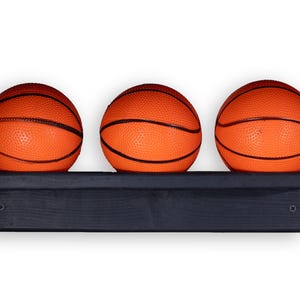 Handcrafted Mini Basketball Holder Shelf for Wall - Etsy