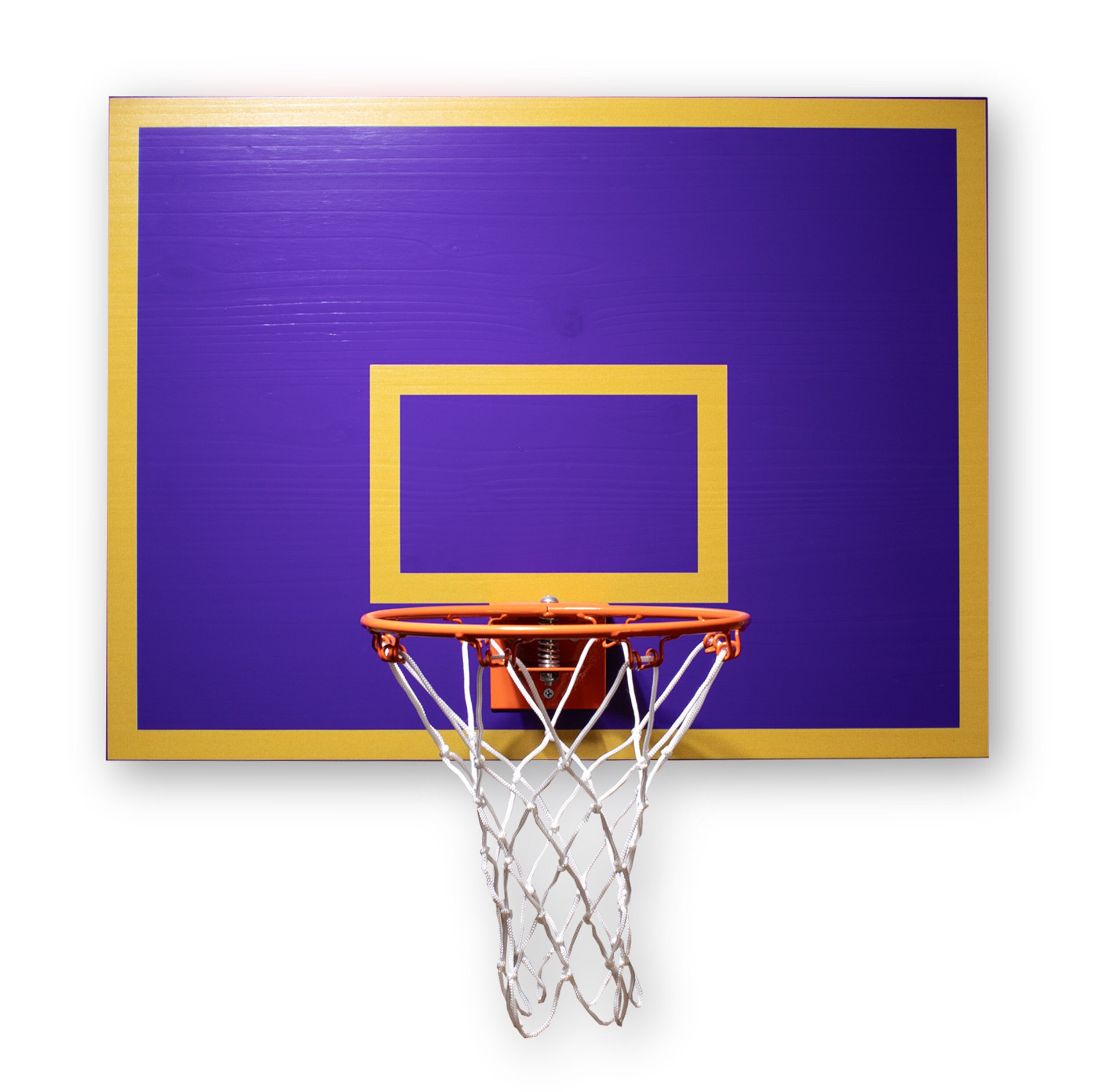 Solid Wood Mini Basketball Hoop Set: Pro League Wall Decor - Etsy