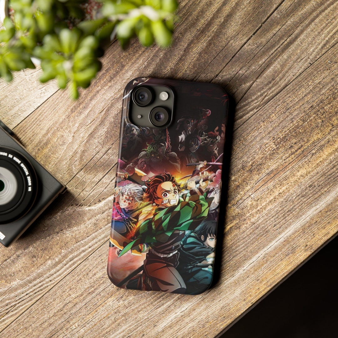 Demon Slayer iPhone Case, Japanese Anime Manga iPhone Case, Tanjirou ...