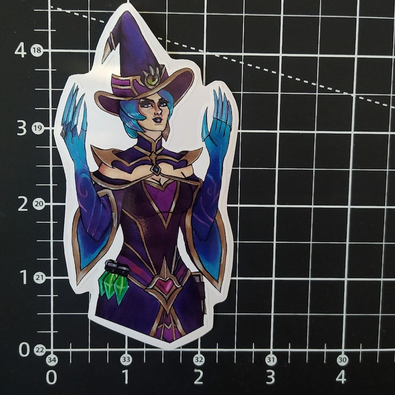 League of Legends Bewitching Stickers Anivia, Neeko, Cassiopeia, Senna ...