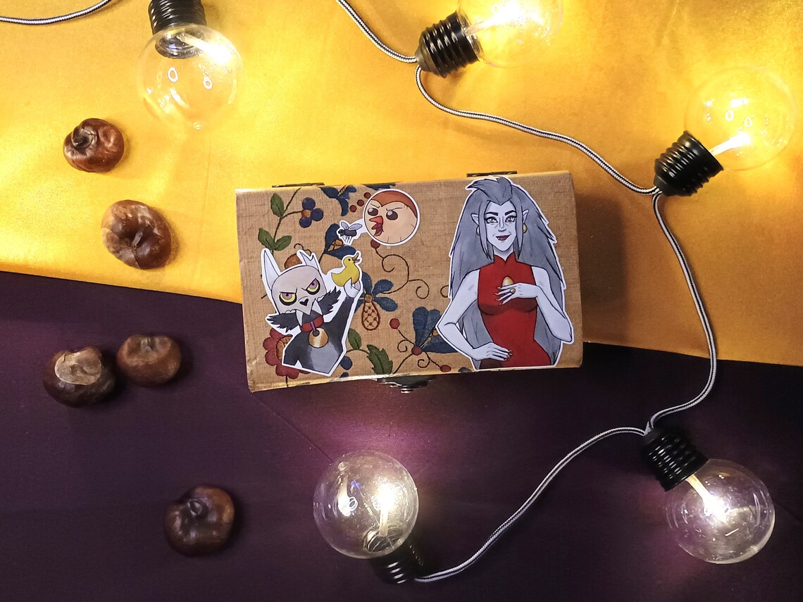 The Owl House Inspired Stickers Luz, Eda, King, Augustus, Willow, Hooty ...