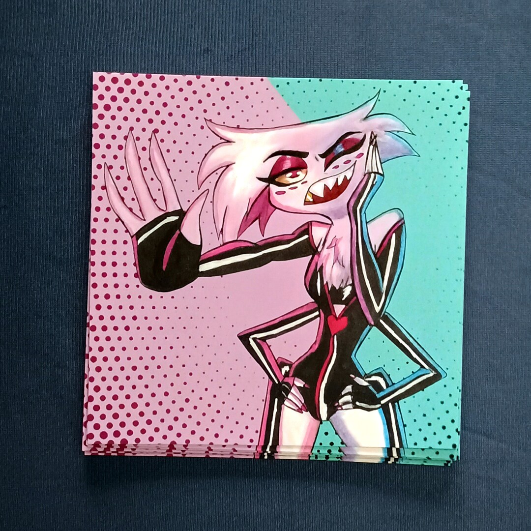 Hazbin Hotel Art Print - Angel Dust Poison - Etsy