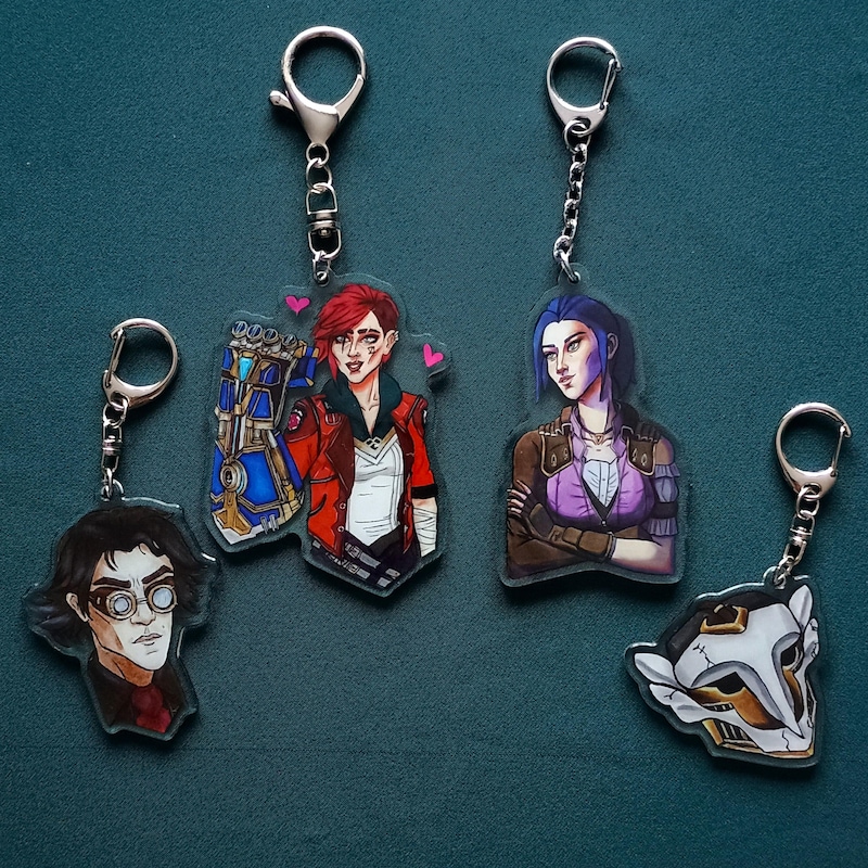 Arcane Keychain - Etsy