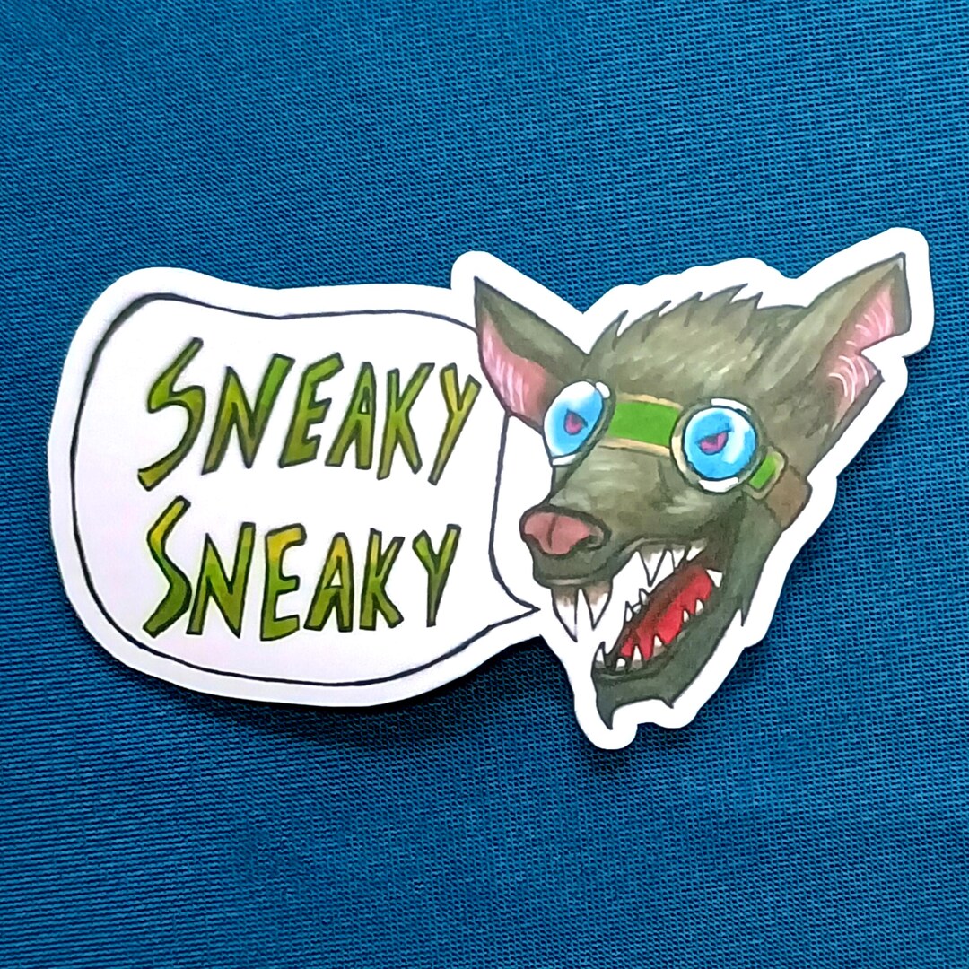 League of Legends Inspired Sticker Twitch Sneaky Sneaky - Etsy