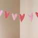 Printable Valentine's Day Garland, Heart Banner, Playroom Decor ...
