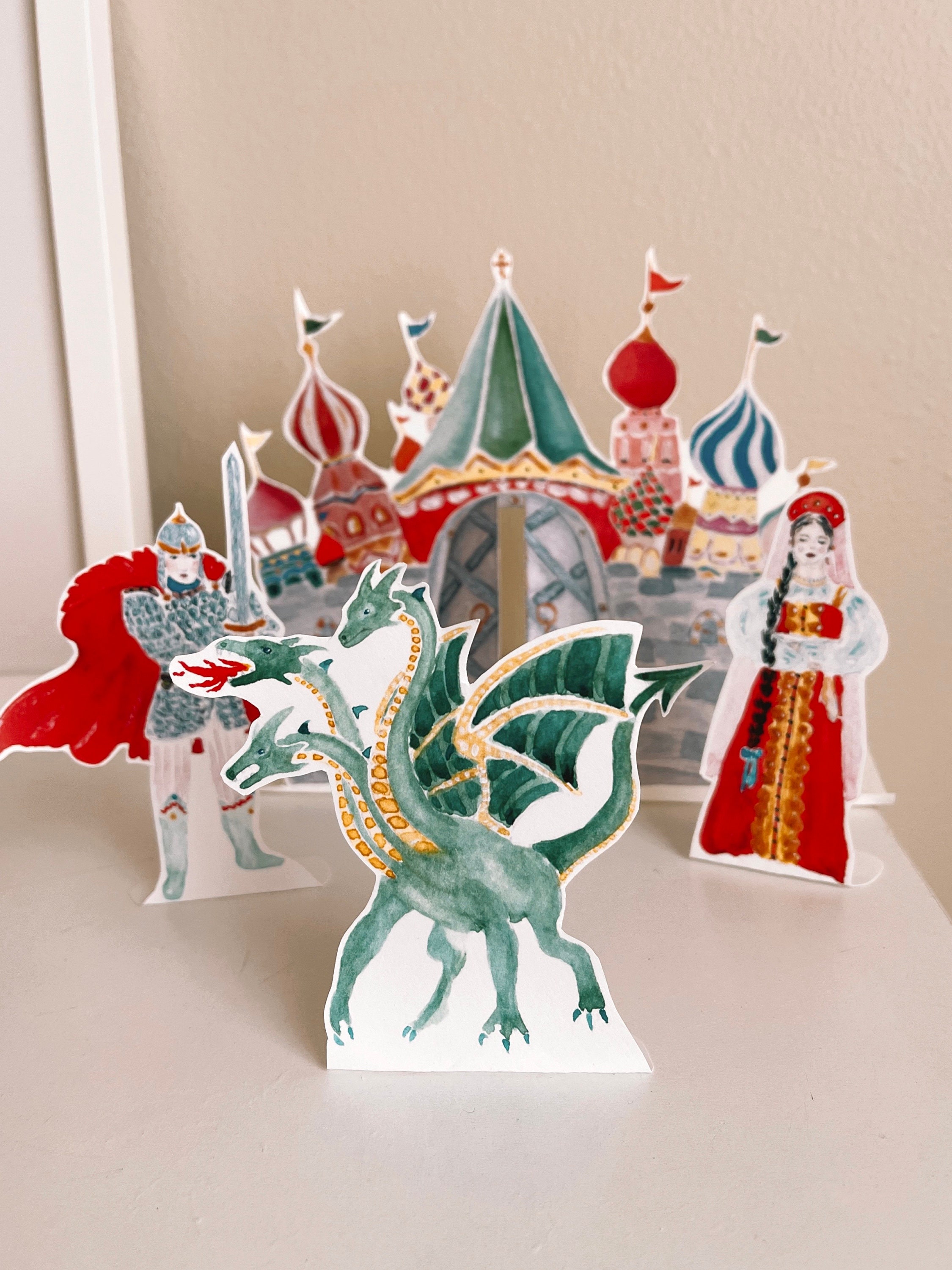 Digital Folk Play Set for Kids, Paper Dolls, DIY Toys, Printable ...