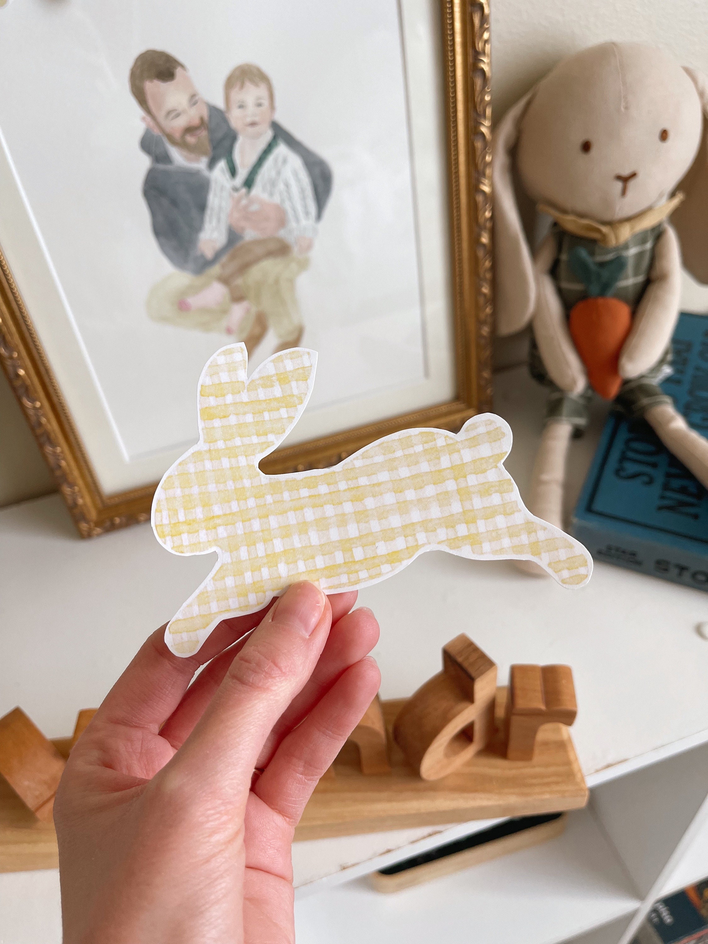 Easter Garland, Printable Bunny Banner, Playroom Decor, Easter ...