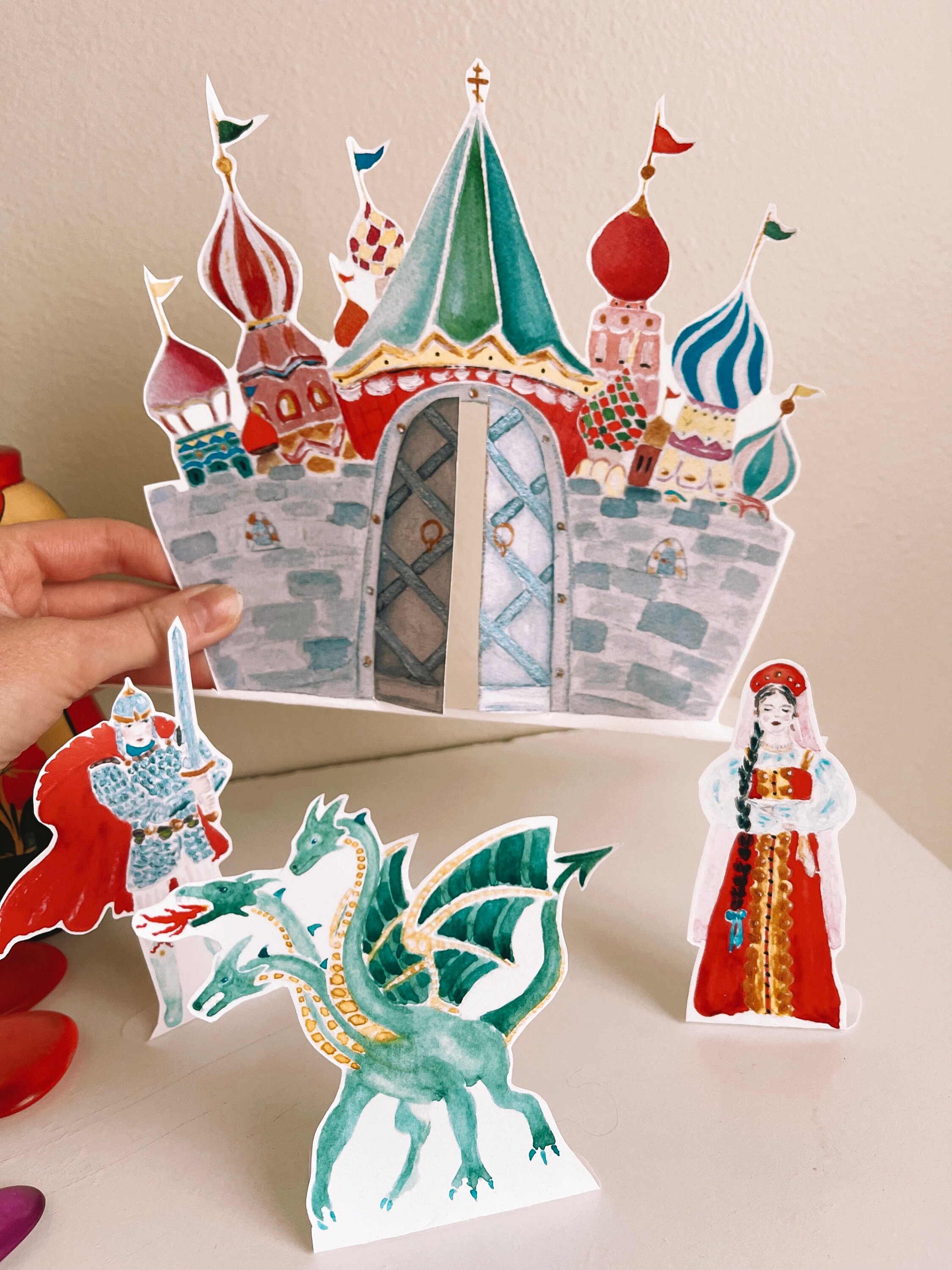 Digital Folk Play Set for Kids, Paper Dolls, DIY Toys, Printable ...