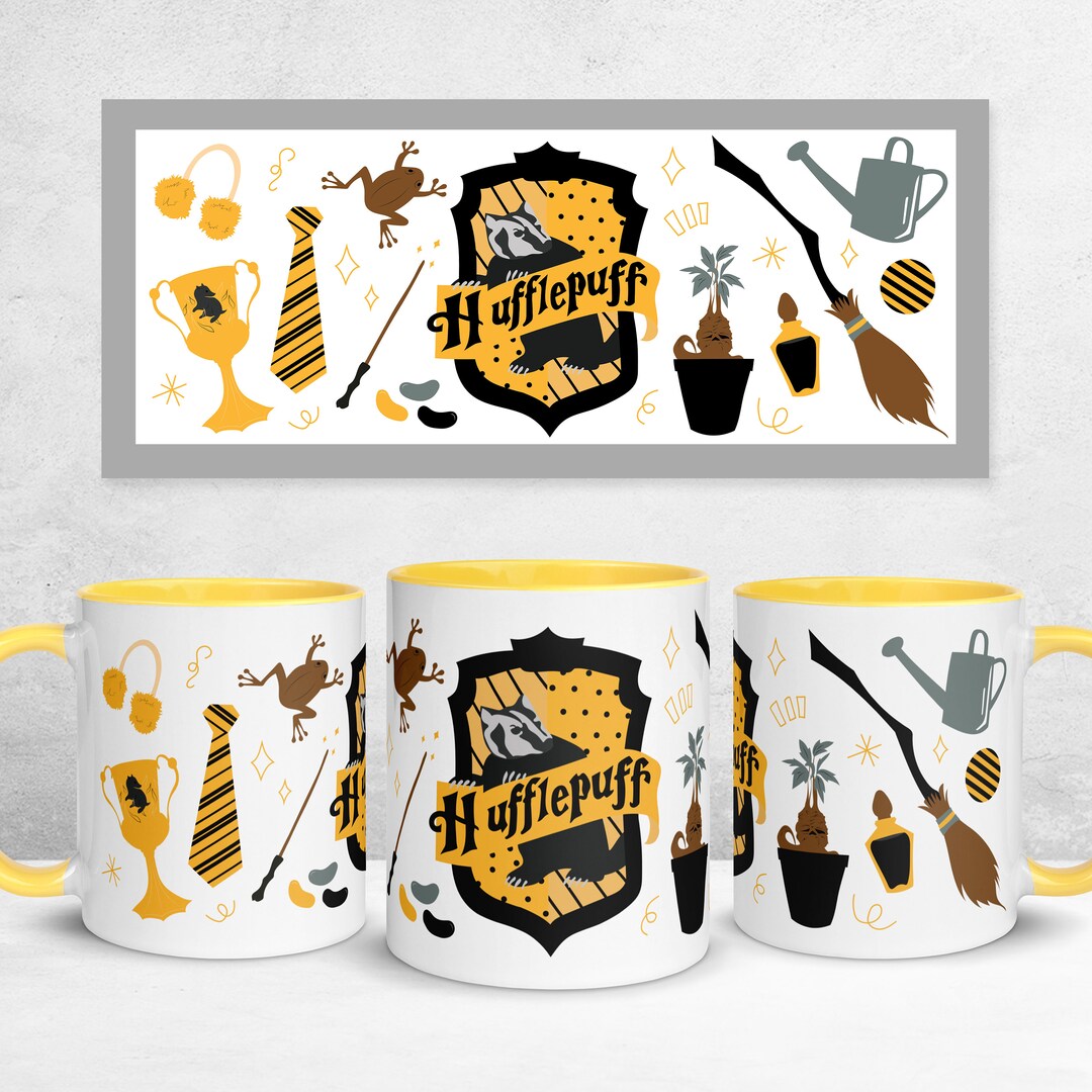 Harry Potter Inspired Mug Hufflepuff - Etsy