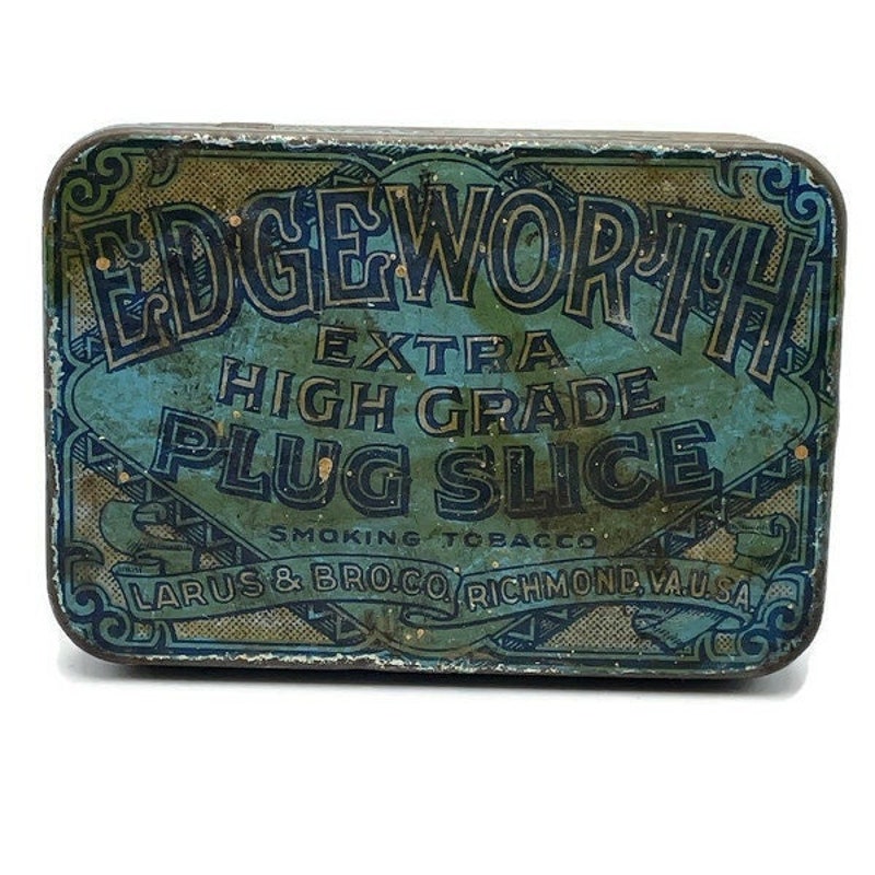 Edgeworth Tobacco Tin - Etsy Australia