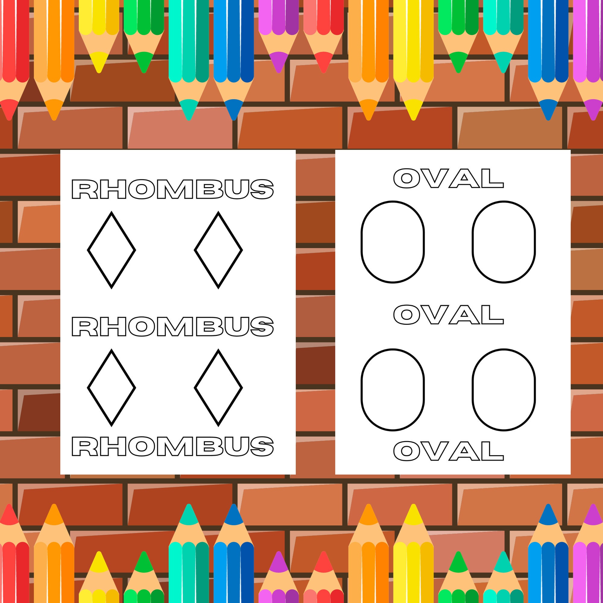 10 Printable Basic Coloring Pages Kids Coloring Pages Shape Coloring ...