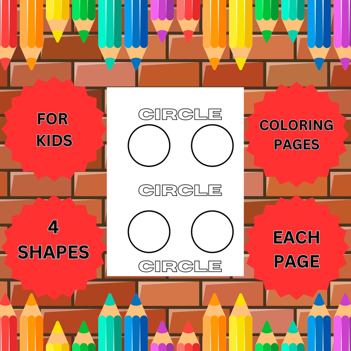 10 Printable Basic Coloring Pages Kids Coloring Pages Shape Coloring ...
