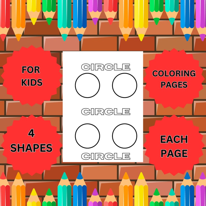10 Printable Basic Coloring Pages Kids Coloring Pages Shape Coloring ...