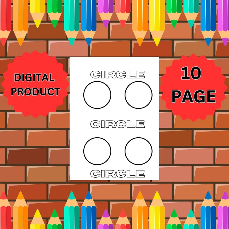 10 Printable Basic Coloring Pages Kids Coloring Pages Shape Coloring ...