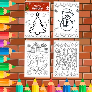 20 Printable Christmas Coloring Pages Coloring Pages for Kids Christmas ...