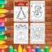 20 Printable Christmas Coloring Pages Coloring Pages for Kids Christmas ...