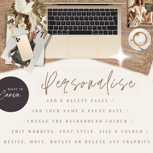 Picture Collage Wedding Invitation Template, Napalese Elegance Digital ...
