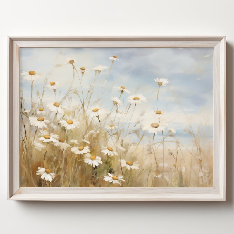 Daisy Print - Etsy