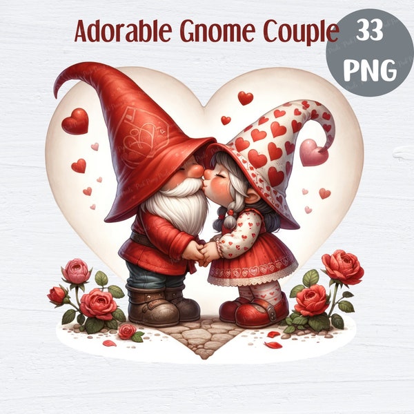 Gnome Couple - Etsy