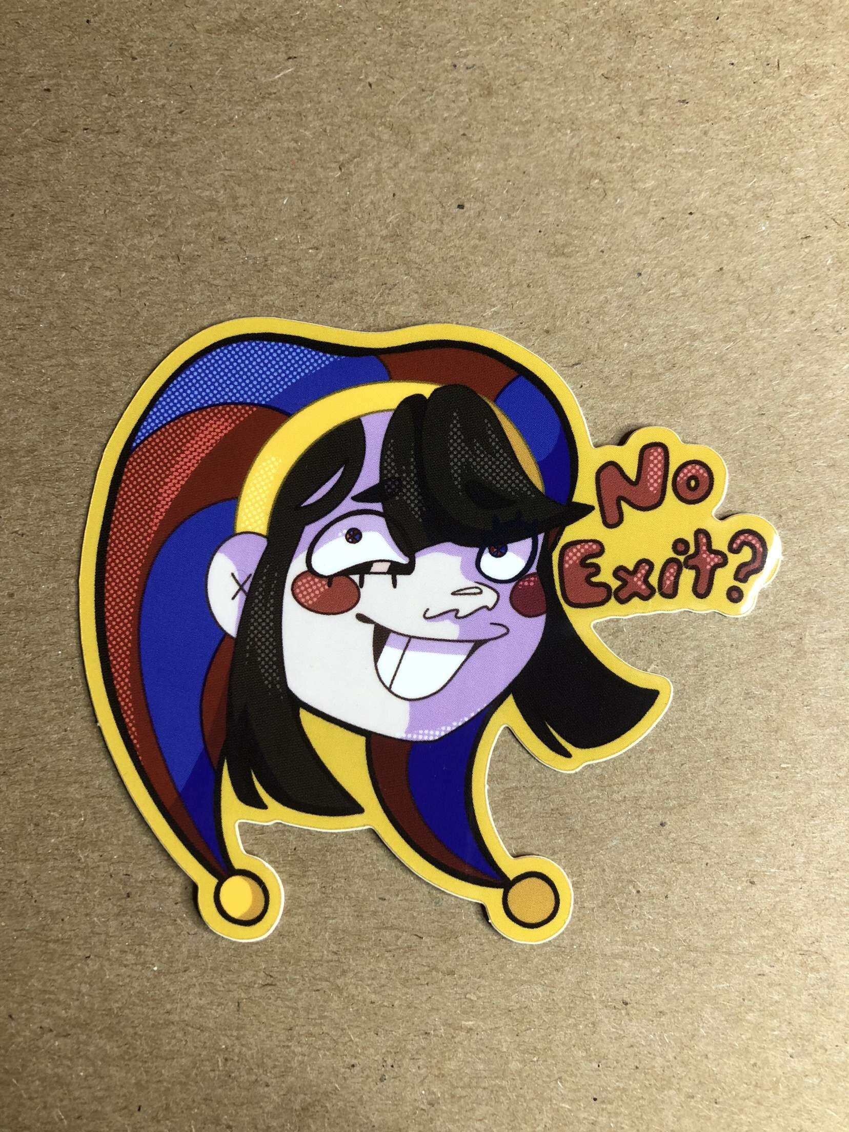 Pomni Stickers the Amazing Digital Circus - Etsy