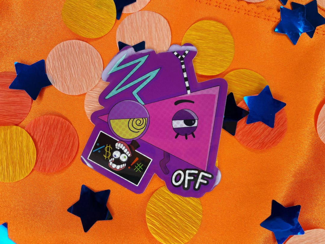 The Amazing Digital Circus Zooble Sticker | Waterproof Glossy Decal - Etsy