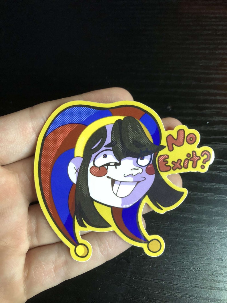 Pomni Stickers the Amazing Digital Circus - Etsy