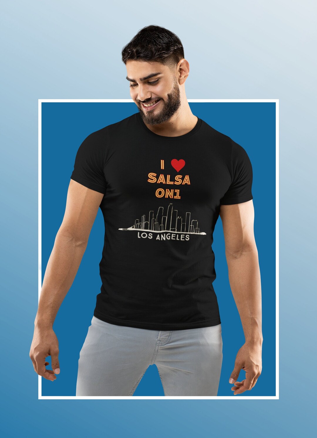 Fun Salsa On1 Dance Unisex T-shirt for Instructor Student Rehearsal ...