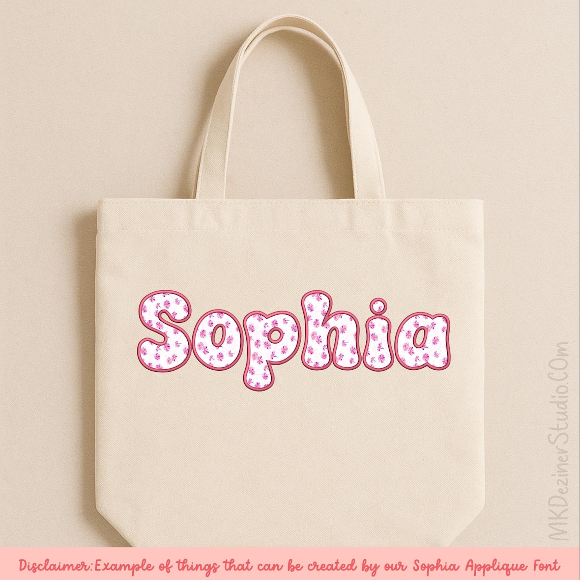 Monogram Applique Sophia Font Machine Embroidery Applique Designs ...