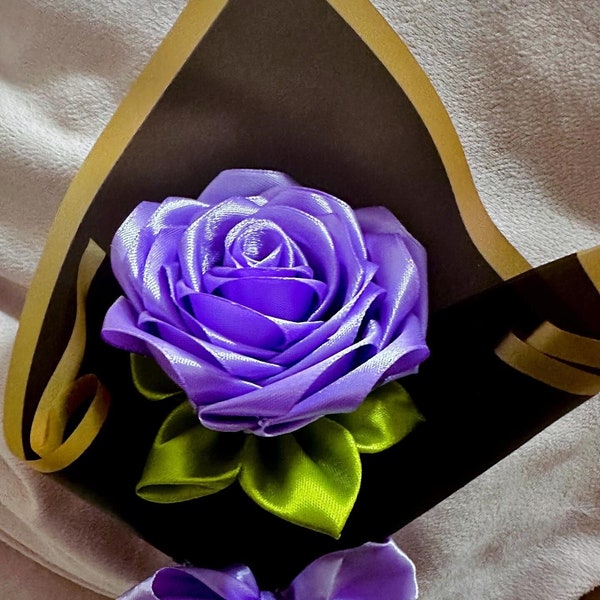 Eternal Ribbon Roses - Etsy
