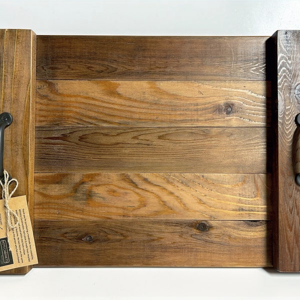 Reclaimed Wood Tray - Etsy