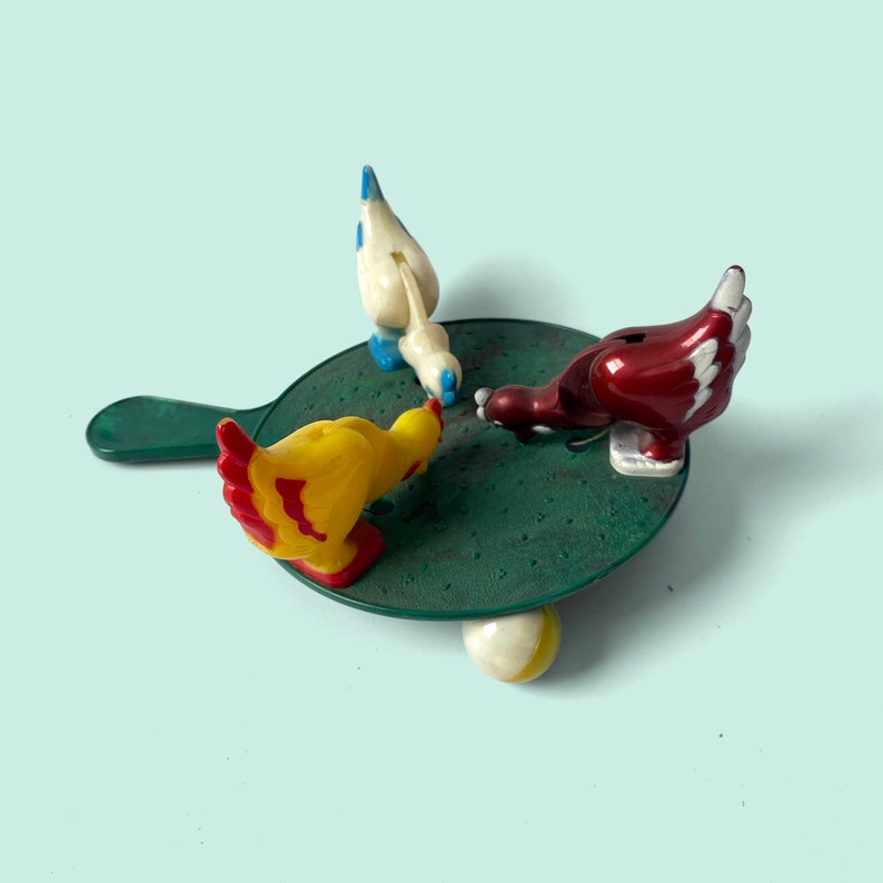 1940 - 1950s Peckin' Chickens Game by Alladin's Plastics Inc. #730 ...