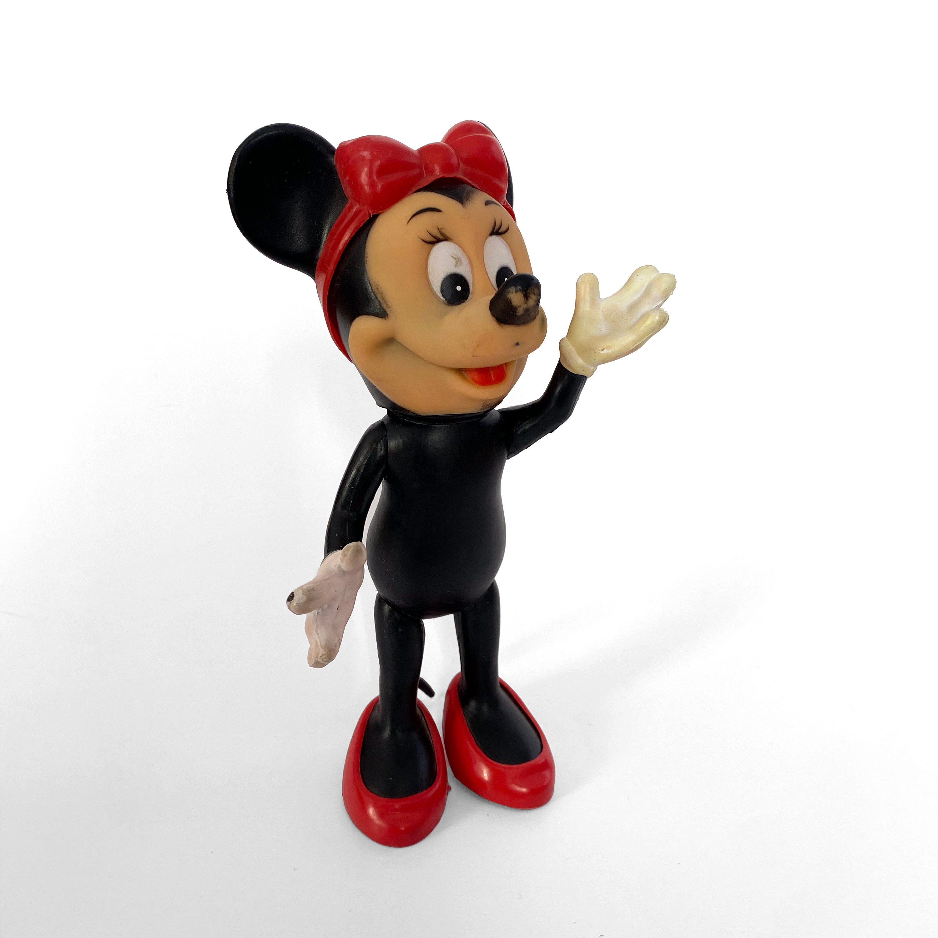 1960s Walt Disney's Minnie Mouse Poseable Action Figure - Etsy