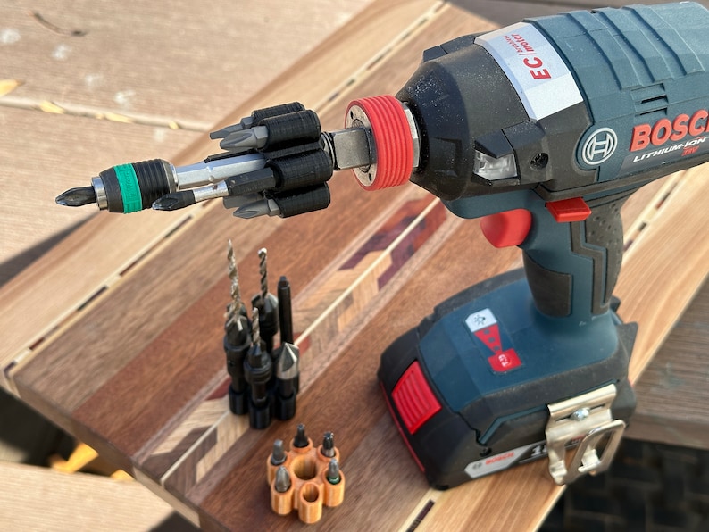 The Bit Buddy-magnetic Revolving Hex Bit Holder - Etsy