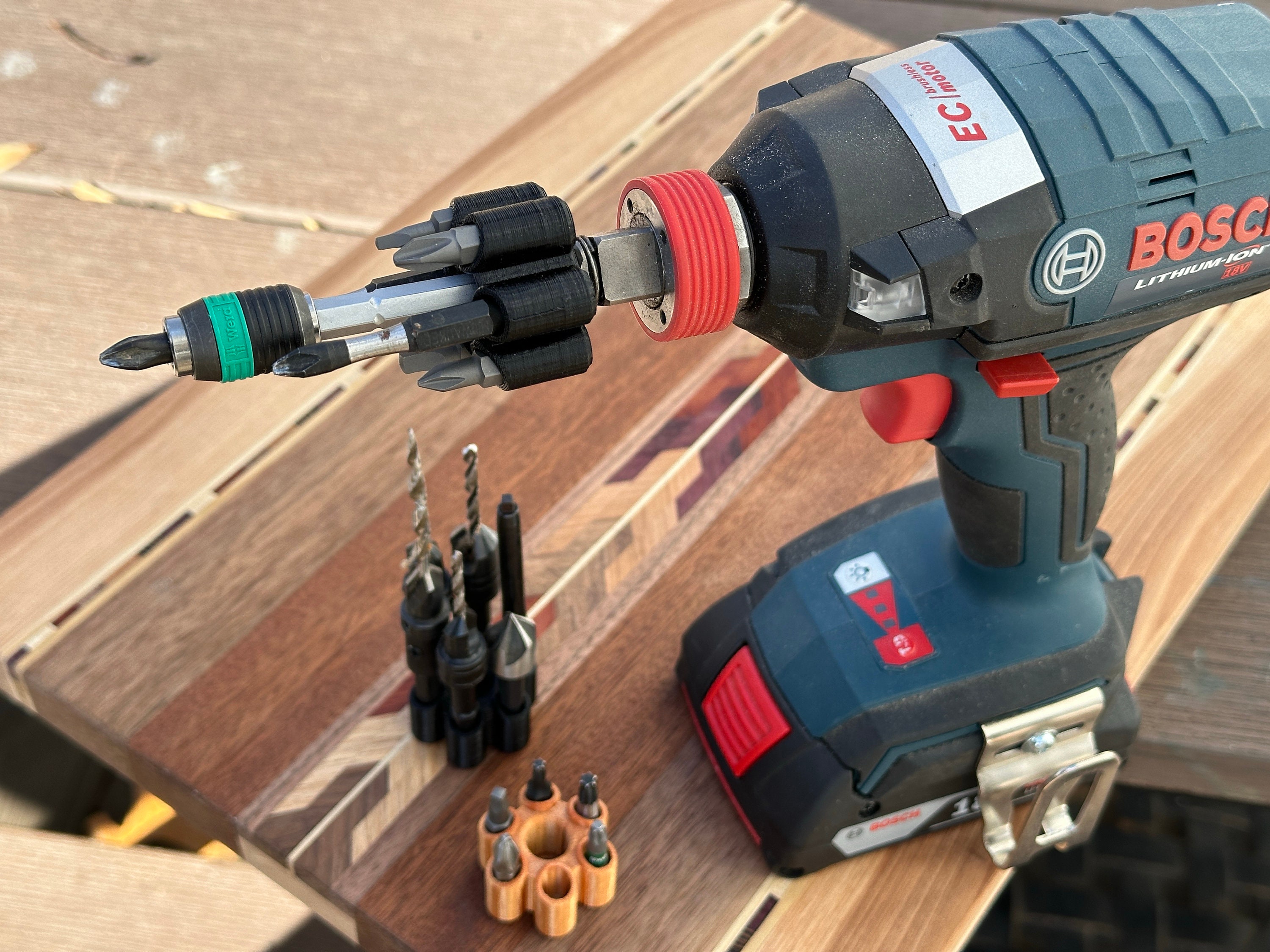 The Bit Buddy-magnetic Revolving Hex Bit Holder - Etsy