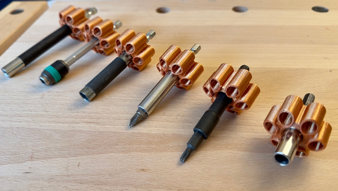 The Bit Buddy-magnetic Revolving Hex Bit Holder - Etsy