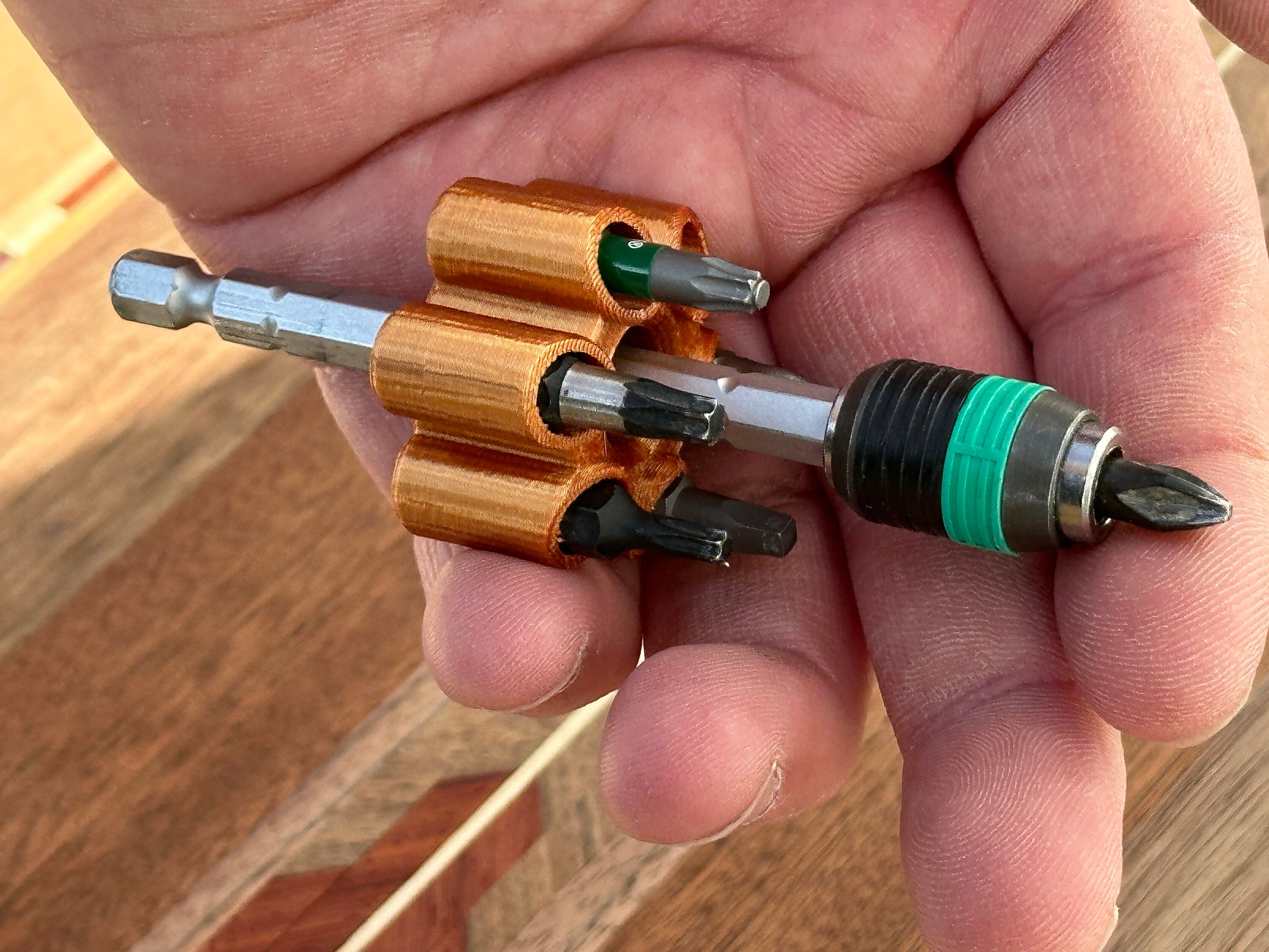 The Bit Buddy-magnetic Revolving Hex Bit Holder - Etsy