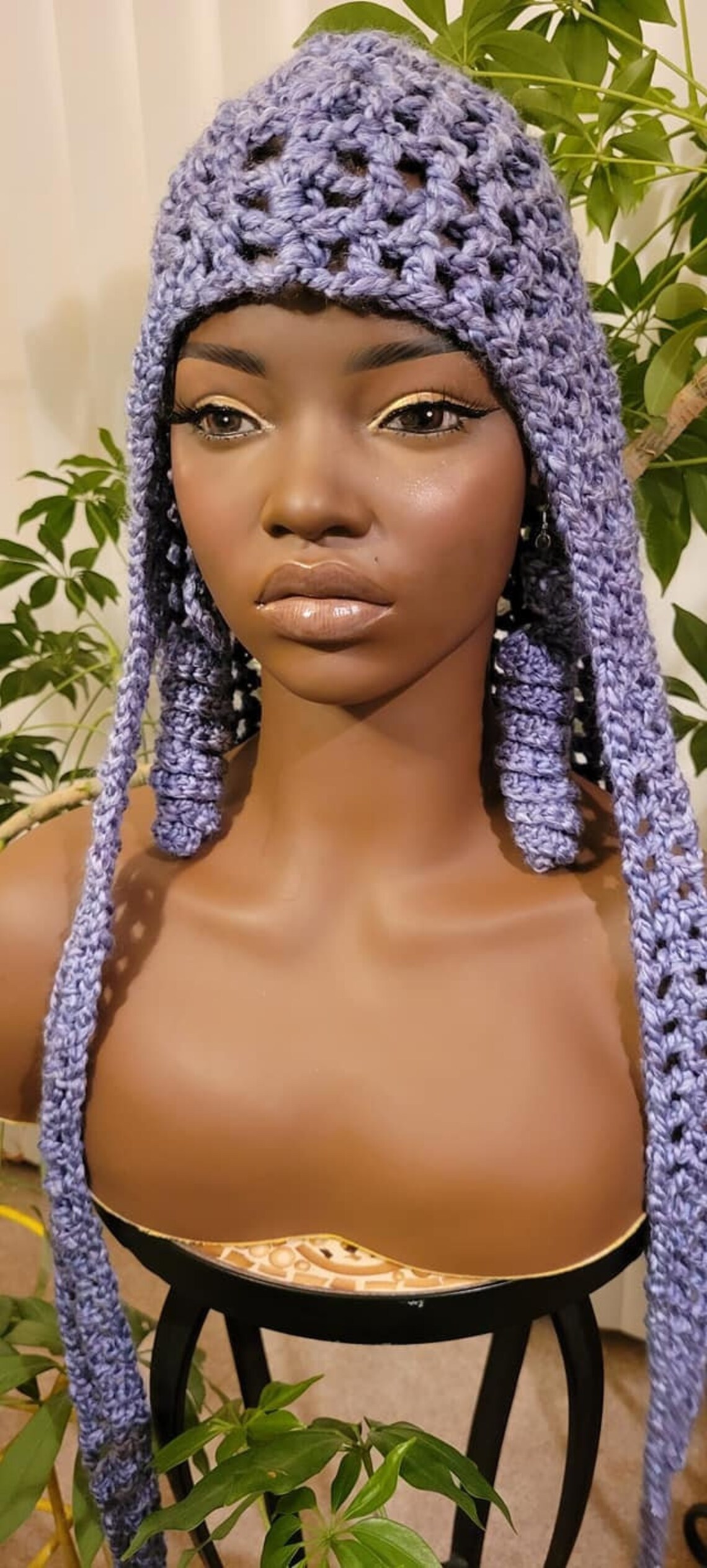 Gorgeous Crochet "multi-style Head Wrap/durag” W/ Bonus Earrings PDF ...