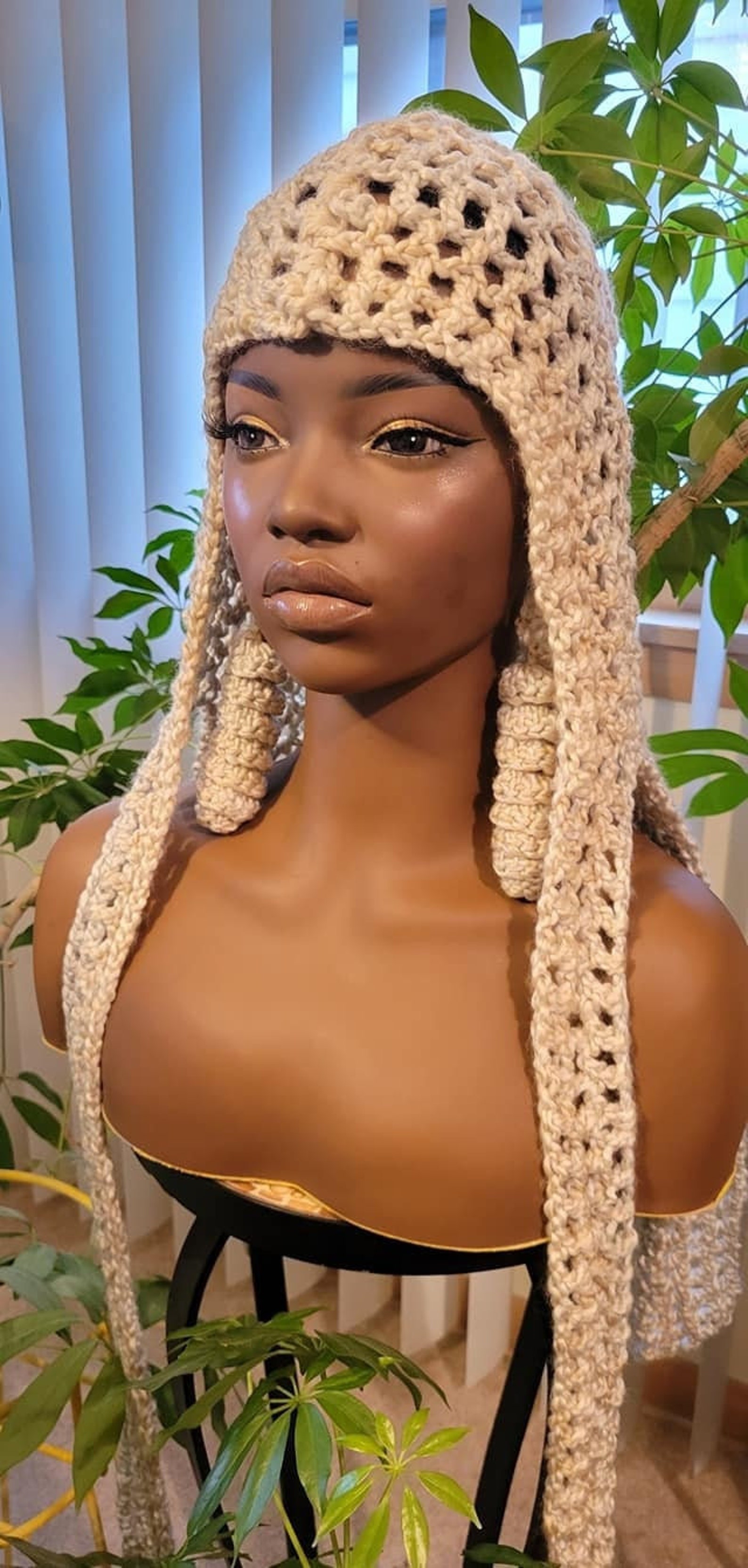 Gorgeous Crochet "multi-style Head Wrap/durag” W/ Bonus Earrings PDF ...