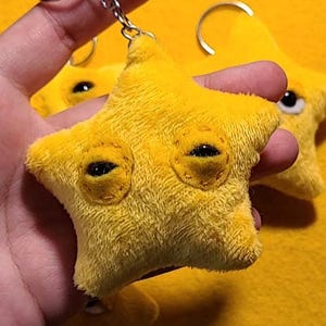 Sleepy Stars Handmade Plushie Keychains - Etsy