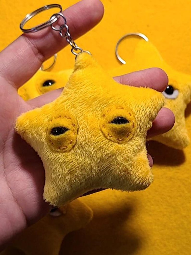 Sleepy Stars Handmade Plushie Keychains - Etsy